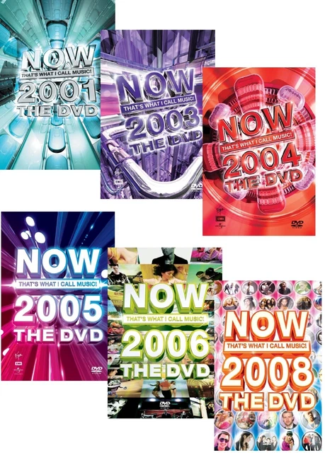 NOW THATS WHAT I Call Music DVD 2001 to 2008 - VG Condition £7.22 ...