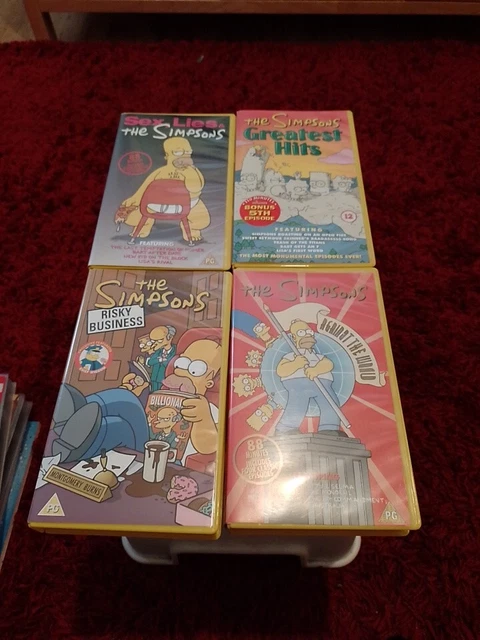 THE SIMPSONS VHS Bundle £8.98 - PicClick UK