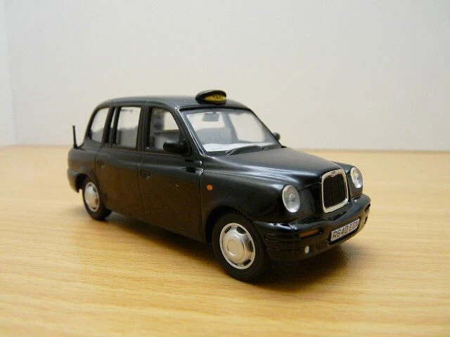 LTI TX1 LONDON TAXI CAB Black 1/43 £26.08 - PicClick UK