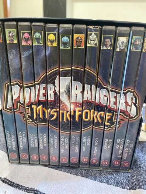 POWER RANGERS -MYSTIC Force ,12 Dvd ,Cofanetto EUR 35,00 - PicClick IT