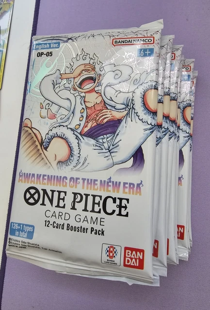 ONE PIECE CARD Game Awakening Of The New Era OP-05 Booster Packs (11 ...