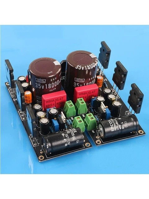 ONE PAIR HOOD 1969 Class A Power Amplifier Finished Board With Toshiba 5200 £37.67 - PicClick UK