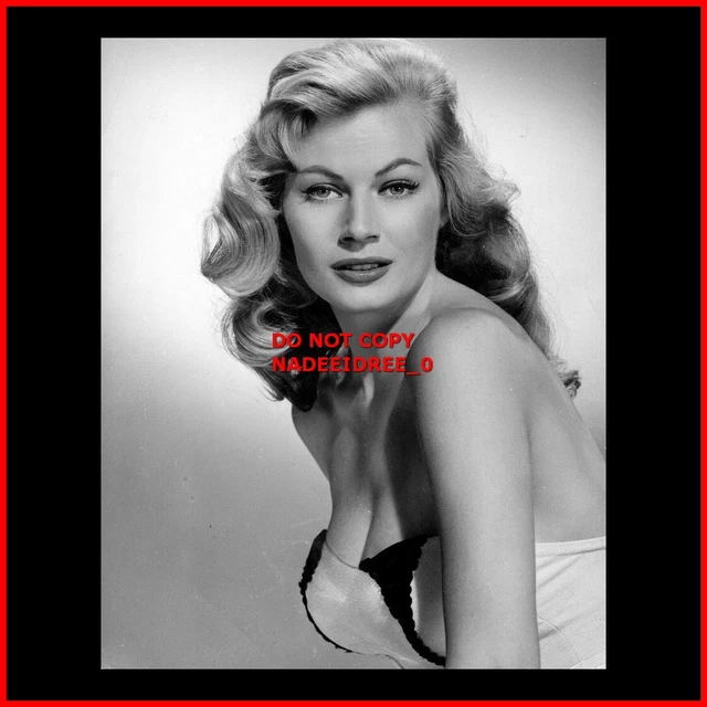 Anita Ekberg Blonde Bombshell Swedish Miss Model Actress Pin Up Sexy 8x10 Photo Eur 1129