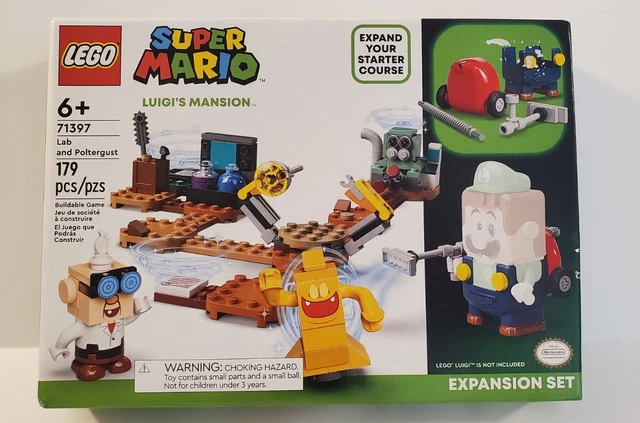 LEGO SUPER MARIO: Luigi’s Mansion Lab e Set di espansione Poltergust ...