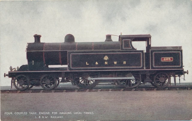 FOUR COUPLED TANK Engine For Hauling Local Trains London & North ...