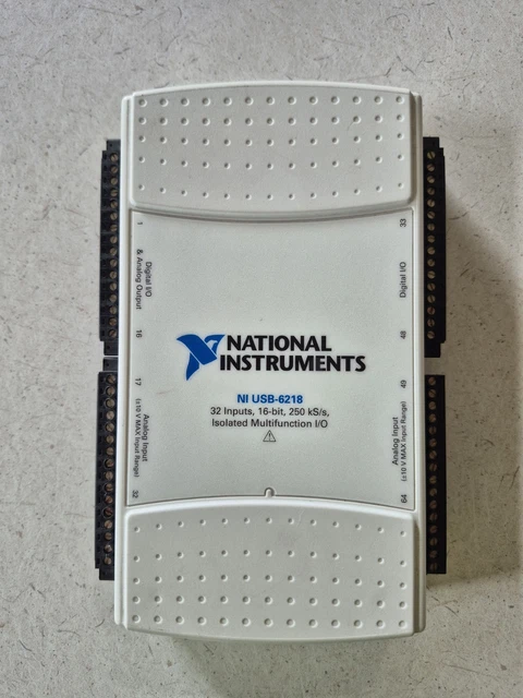 NATIONAL INSTRUMENTS USB-6218 Data Acquisition Device, NI DAQ ...
