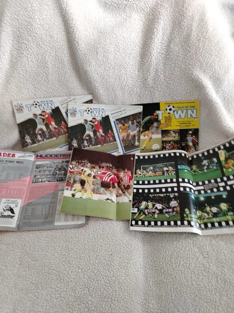 HUDDERSFIELD TOWN PROGRAMME Bundle Home and Away Various Years (16) £0. ...