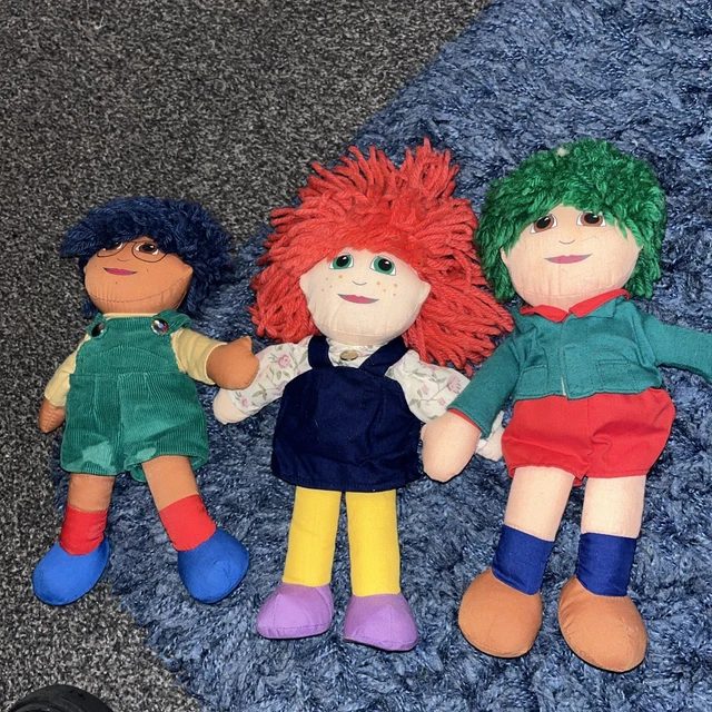 TOTS TV TOM & Tiny & other Soft Plush Doll Characters 1993 Ragdoll ...