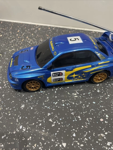 VINTAGE NIKKO SUBARU Impreza WRC Remote Control Car working £1.16 ...