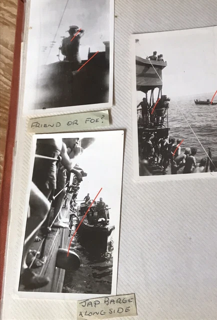 IMPORTANT RAN NAVY WW2 Photo Album Hmas Diamantina/Japan Surrender ...