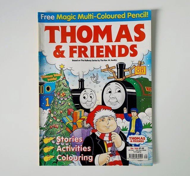 THOMAS THE TANK Engine & Friends Magazine Issue 344 Comic Christmas ...