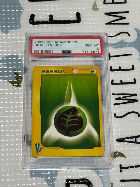 POKEMON CARD PSA10 Basic Grass Energy Not for 2001 $1,009.09 - PicClick AU