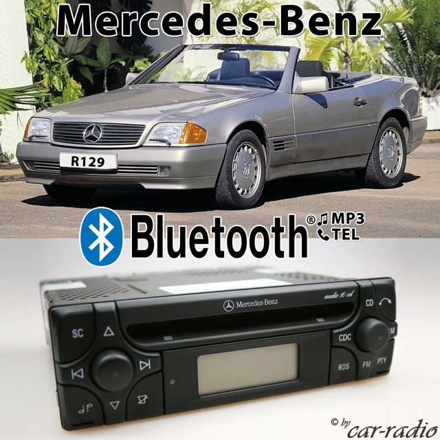 MERCEDES R129 RADIO Audio 10 CD MF2910 MP3 Bluetooth SL-Klasse 129 ...