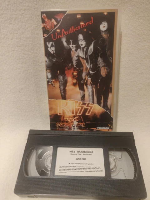 KISS UNAUTHORIZED VHS Video Rock Music Gene Simmons. 2000. EUR 7,80 ...