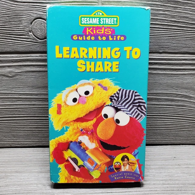 SESAME STREET KIDS Guide Life Learning Share VHS Tape BUY 2 GET 1 FREE ...