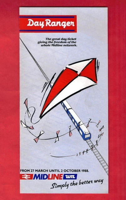 WEST MIDLANDS PTE & British Rail - Midline - Day Ranger Ticket ...