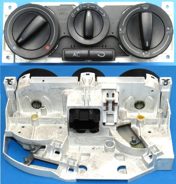 VW GOLF MK4 Dash Heater Control Unit With Air Con 1J0820045F £19.99 ...