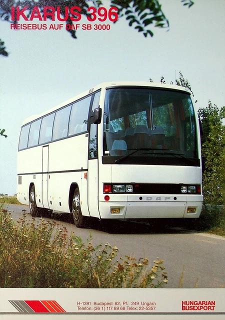 242856) IKARUS OMNIBUS - DAF SB 3000 396 - Prospekt 198? EUR 14,95 ...