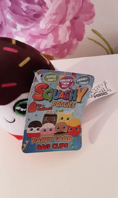 SQUASHY PODGIES ICECREAM Plushie/Soft Toy Bagclip,Keyring,Party ...