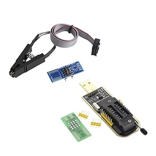 CH341A 24 25 Series EEPROM Flash BIOS USB Programmer Module +SOIC8 SOP8 ...