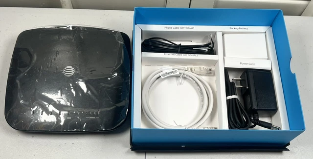 AT&T WIRELESS INTERNET WiFi Modem 4G LTE Home Base WiFi Hot Spot Router ...