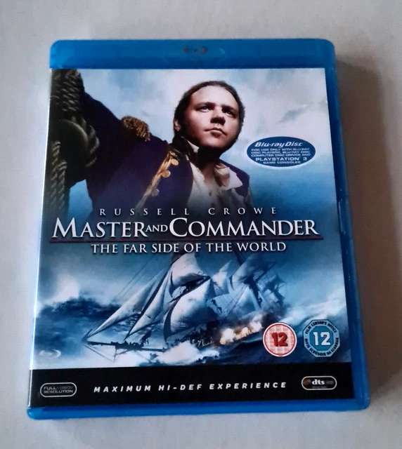 MASTER AND COMMANDER The Far Side Of The World Blu-ray Russell Crowe ...