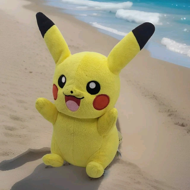 POKEMON PIKACHU LIGHT And Sound Plush Pikacho Soft Toy Fully Working ...