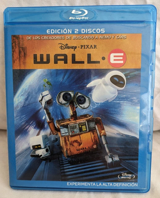 WALL-E - DISNEY Pixar - Double Disc - Blu-Ray - Spanish Version - Inc. Extras £16.79 - PicClick UK