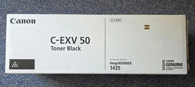 ORIGINAL CANON C-EXV 50 Toner Black OVP, Neuer Canon Toner EUR 25,50 ...