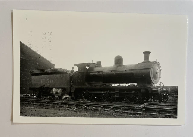 LMS RAILWAY LOCOMOTIVE Photograph - 12502 Barrow Shed D870 £2.99 ...