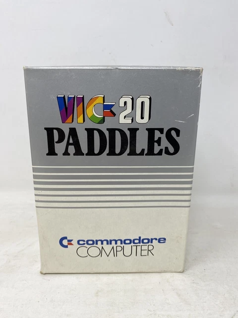 VINTAGE PADDLE CONTROLLERS For Commodore Atari VIC-20 Computer Video ...