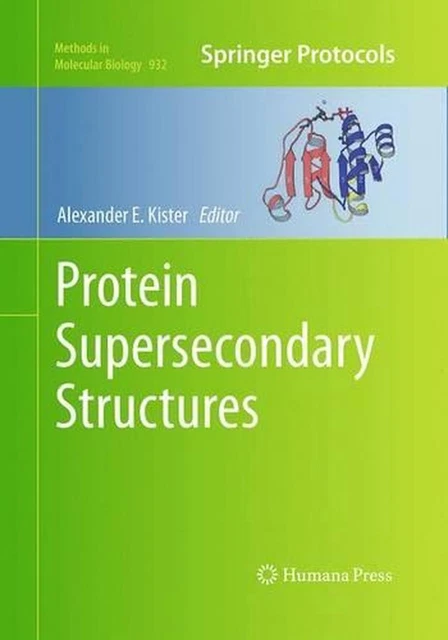 PROTEIN SUPERSECONDARY STRUCTURES by Alexander E. Kister (English) Paperback Boo EUR 148,53 ...