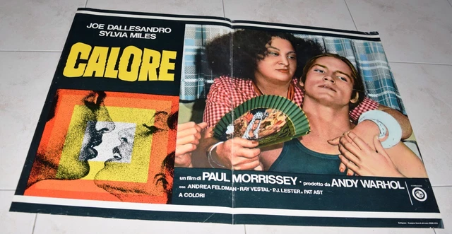 FOTOBUSTA CALORE JOE Dallesandro Sylvia Miles Andy Warhol Paul Morrisey 1974 EUR 20,00 - PicClick IT