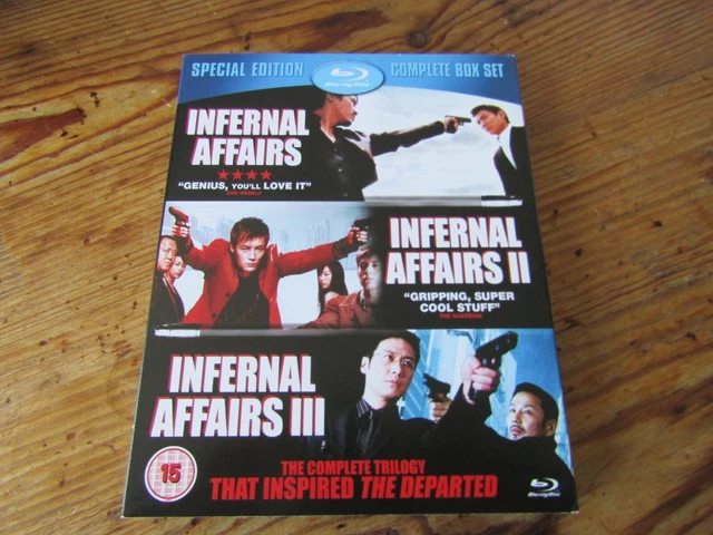 INFERNAL AFFAIRS - The Complete Trilogy [Blu-ray] £8.00 - PicClick UK