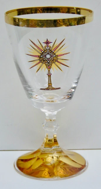 VERRE DE COMMUNION Ancien, Verre Du Saint-Sacrement EUR 20,00 - PicClick FR