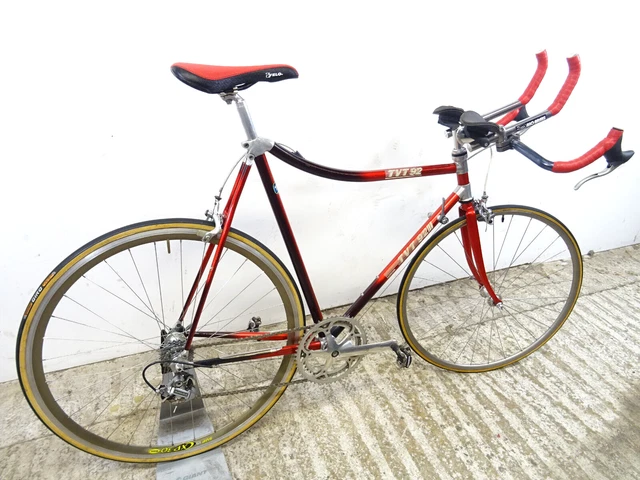 90ER TVT 92 Carbon Low-Pro TT Bike 60x57cm LG 28""/26"" Dura-Ace Mavic GC Lemond EUR 943,98 ...