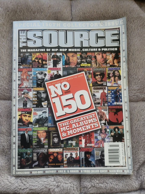 THE SOURCE MAGAZINE March 2002 150th Issue Greatest MCs Albums hip hop ...