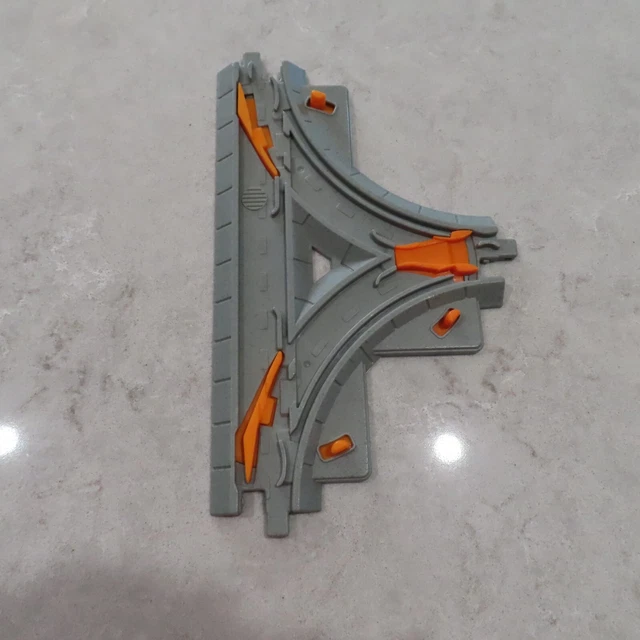FISHER PRICE GEOTRAX Gray Roadway Track 3-Way Switch Double Y Gravel ...