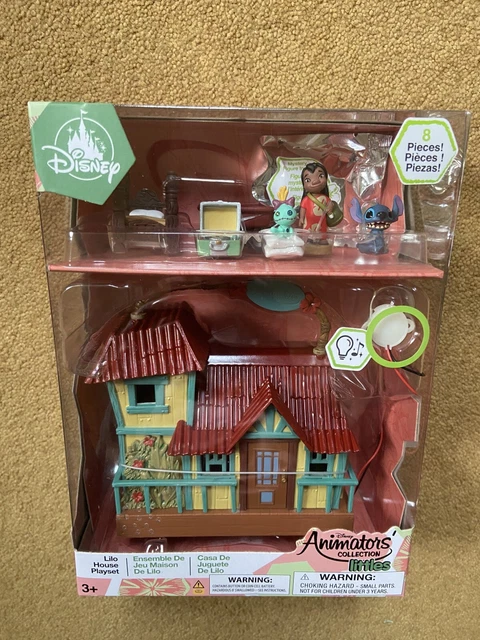 DISNEY STORE LILO & Stitch Littles House Playset Animators Collection ...