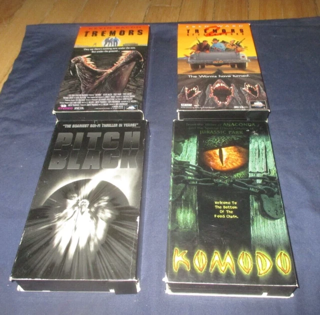 CREATURE FEATURE 4-MOVIE Bundle (VHS, from the 1990s up to 2000) $39.99 ...