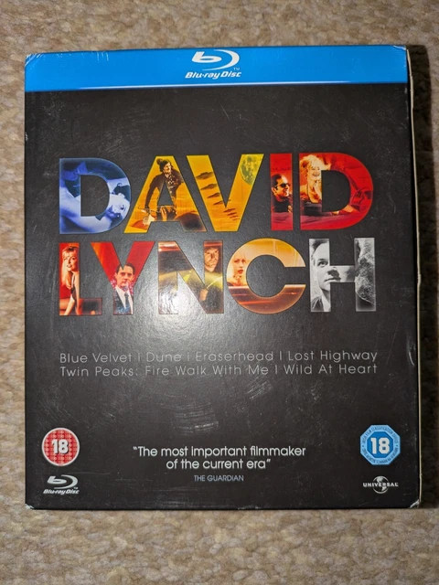 DAVID LYNCH COLLECTION - 6 Disc Blu-ray Bluray Movie Film Boxset Box ...