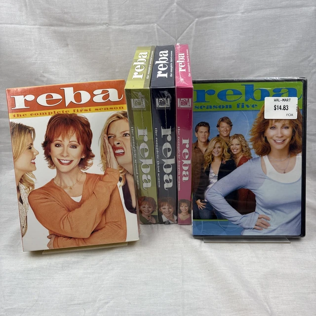 REBA TV SERIES 🔥 BRAND NEW DVD Sitcom Season 1-5 Reba McEntire $29.99 ...