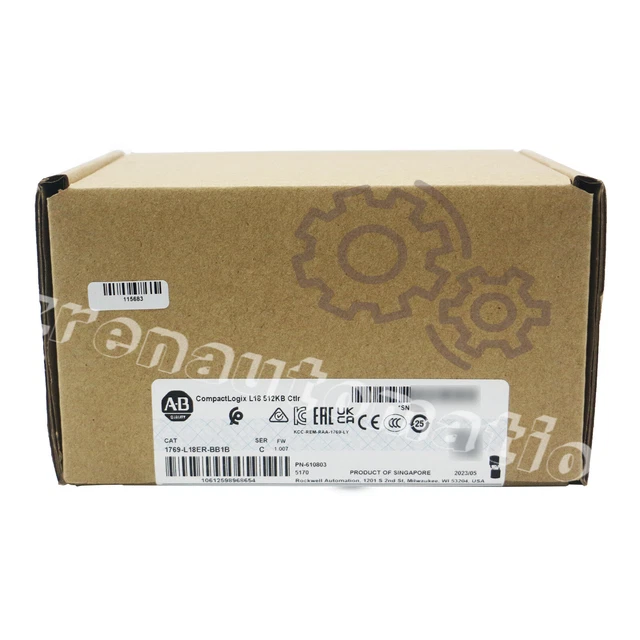AB 1769-L18ER-BB1B COMPACTLOGIX L18 512KB Ethernet Controller New #KCY0 ...