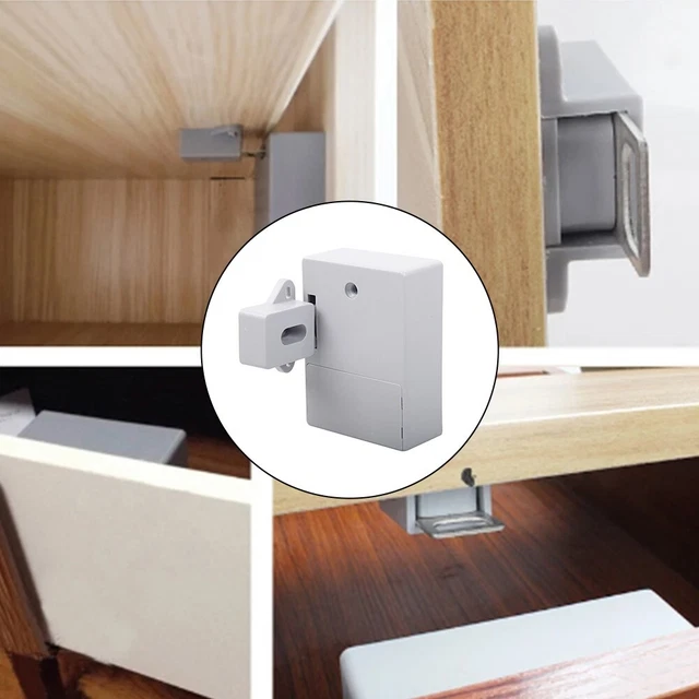 COMPACT AND INVISIBLE Sensor Lock IC Card for Drawers DIY Installation ...