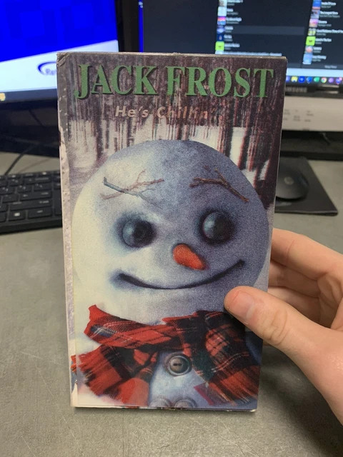 JACK FROST VHS Lenticular Cover A-Pix Cult Slasher 90s Horror Movie ...