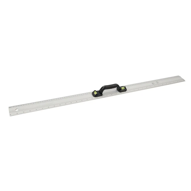 ALUMINIUM RULE SPIRIT Level Ruler Straight Edge - 900mm With Rebated ...