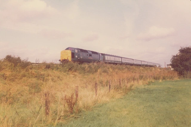 RAILWAY PHOTO CLASS 55 55004 Deltic @ Newark on 1A13 Hull - Kings X 19 ...