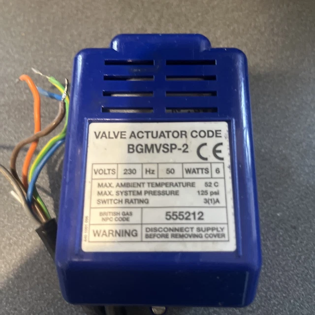 BRITISH GAS MOTORISED Valve Actuator Bgmvsp-2 £14.61 - PicClick UK