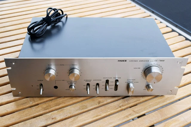 FISHER CC-7000 Vorverstärker / Pre Amp Stereo Hifi EUR 81,00 - PicClick DE