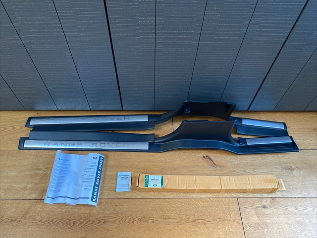 GENUINE LAND RANGE Rover Door Trims Step Tread Plate Sill Insert ...